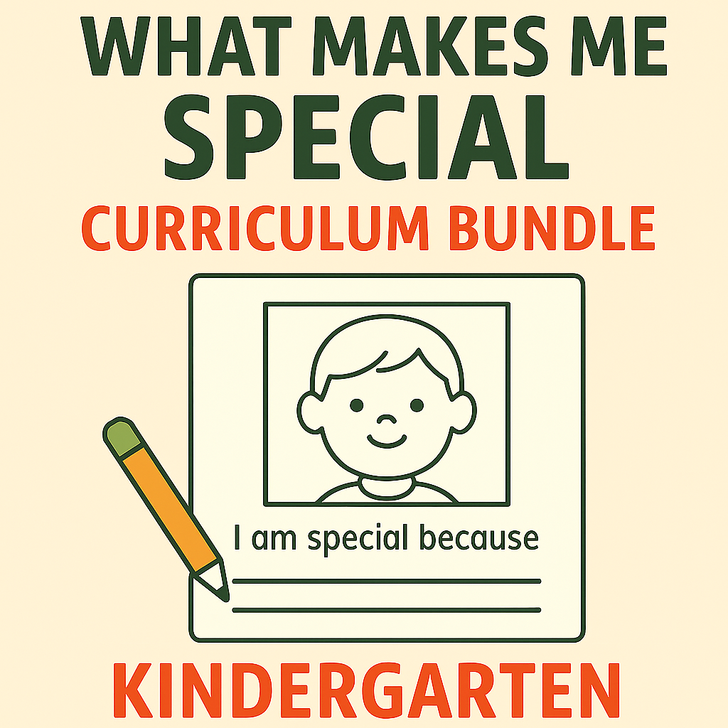 What Makes Me Special Curriculum Pack - Little Heaven's Academy